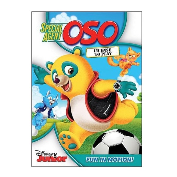Disney | Other | Special Agent Oso License To Play Dvd | Poshmark
